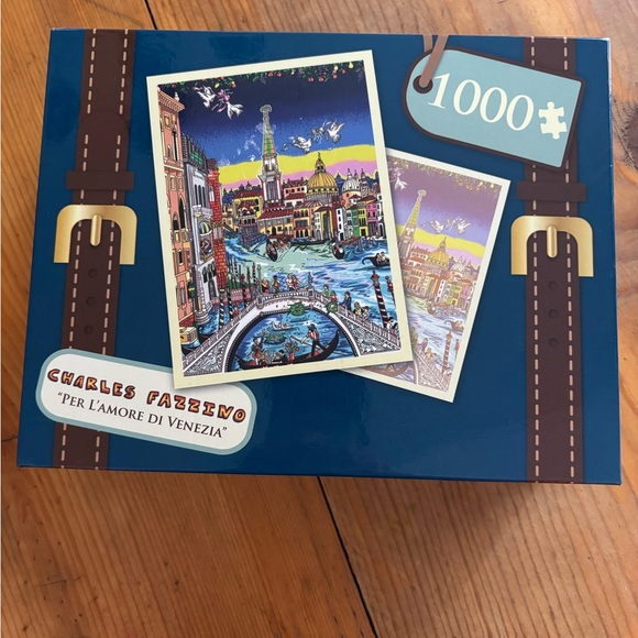 Other | Charles Fazzino Venice Puzzle 100 Pieces | Poshmark